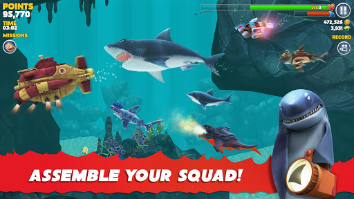 เล่น Hungry Shark Evolution บน PC และ Mac ด้วย Bluestacks Android Emulator